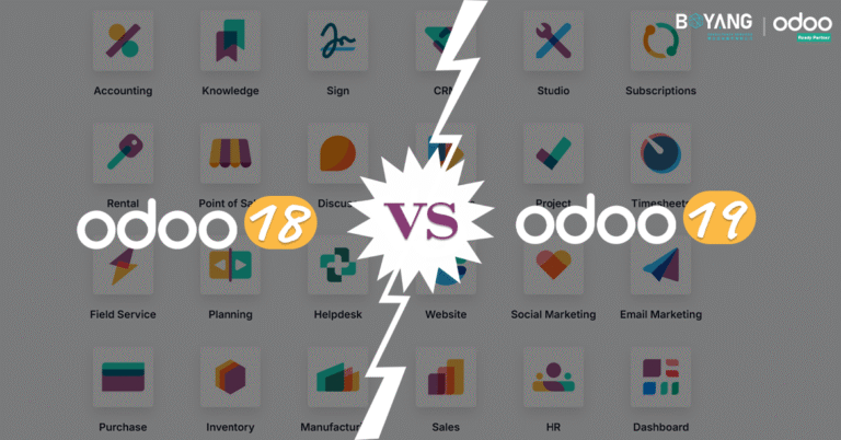 Odoo 18 vs Odoo 19 | Latest Odoo Version 2025 Features & Comparison